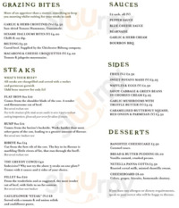 Cowshed, Liverpool - 104 Seel Street - Menu and Prices