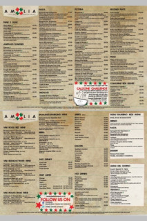 Amalia Italian Restaurant, Liverpool - 2 Campbell Square - Menu and Prices