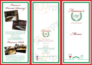 Franco's Thorpe Park, Leeds - 4600 Park Approach | Menu and Prices