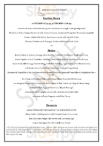 The Swan Inn Ringland, Ringland - No 1 The Street | Menu and Prices