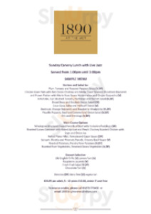 Metropole Bar, Brighton - Kings Road - Menu and Prices