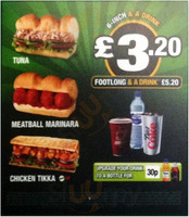 Subway, Manchester - Menu, prices, restaurant rating