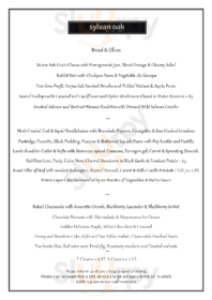 Sylvan Oak, Worthing - The Square - Menu and Prices