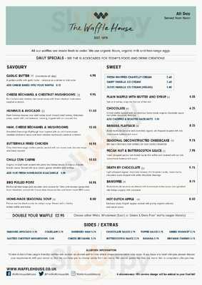 The Waffle House St Albans, St. Albans - St. Michaels Street - Menu and ...
