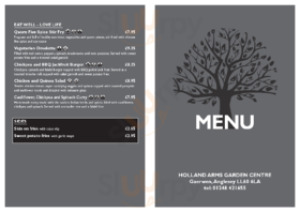 The Topiary Coffee Shop & Restaurant, Pentre Berw - Menu, prices ...