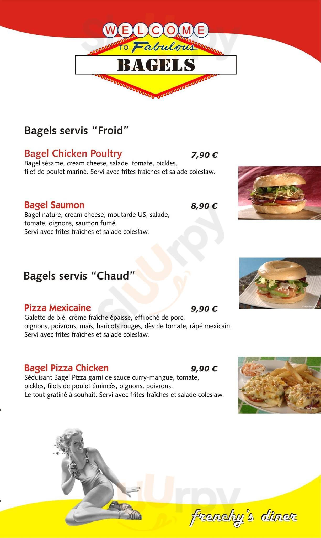 Frenchy's Diner menù, Bar-le-Duc - Menu principal | Sluurpy