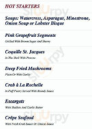 Oslo Court, London - Charlbert St | Menu and Prices