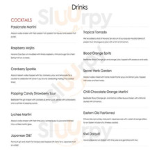 Inamo Soho, London - 134-136 Wardour Street - Menu and Prices