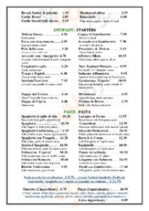 Caprini Restaurant, London - Restaurant Menu, Reviews and Prices