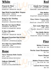 The Woolpack, London - 98 Bermondsey Street - Menu and Prices