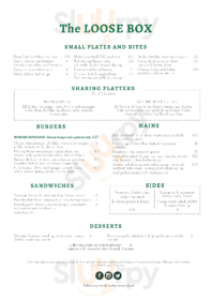The Loose Box, London - 51 Horseferry Road | Menu and Prices