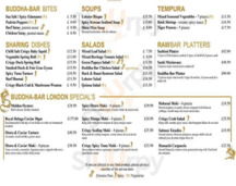 Buddha Bar, London - 145 Knightsbridge | Menu and Prices