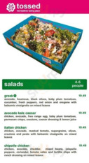 Tossed, London - Menu, prices, restaurant rating