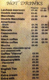 Deja Vu Cafe & Cocktails Bar, London - Restaurant Menu, Reviews and Prices