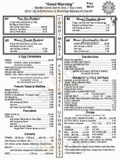 Mama's Daughters' Diner, Plano - 6509 West Park Boulevard - Menu and Prices