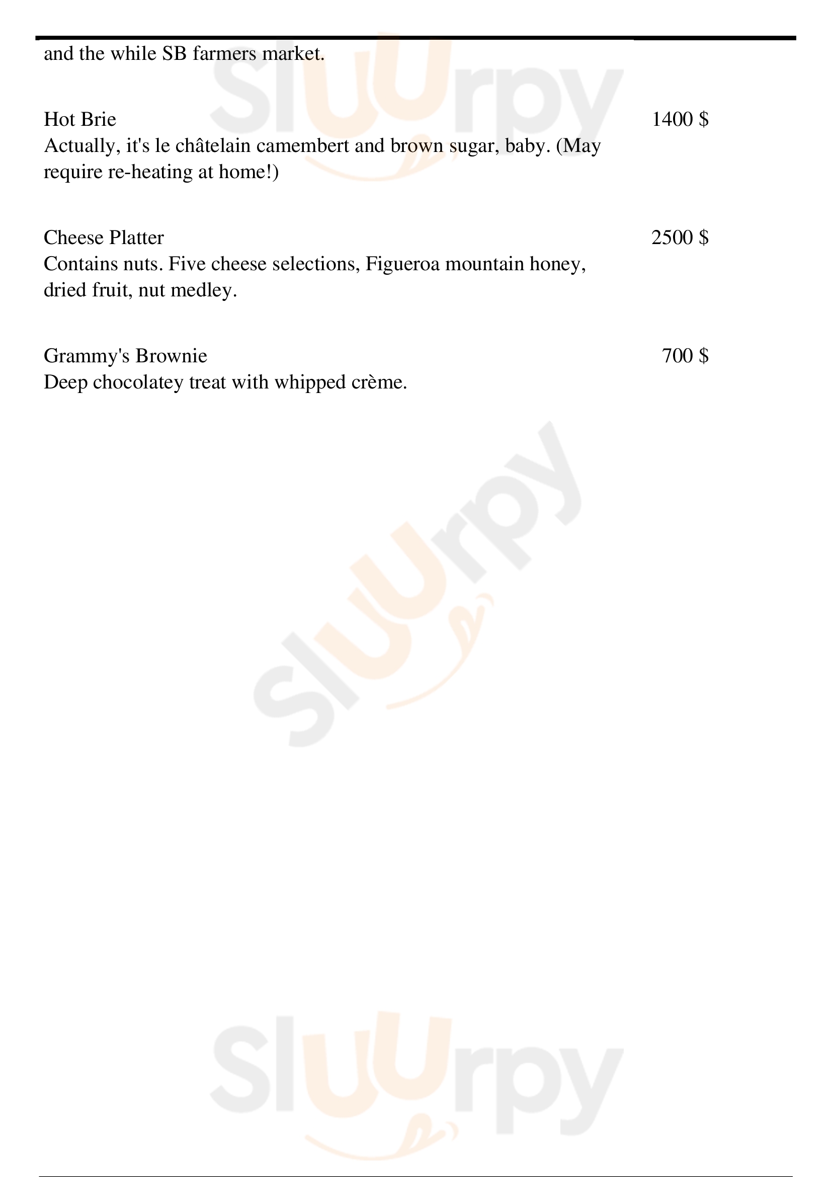 Satellite Sb menù, Santa Barbara - Main Menu | Sluurpy