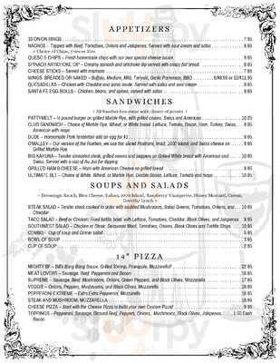 Fairways Restaurant, Plattsmouth - 1536 Country Club Cir - Menu and Prices