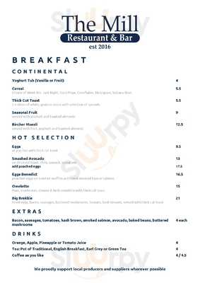 The Mill Restaurant & Bar, Mackay - Menu, prices, restaurant rating
