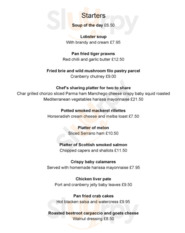 Toby Cottage, Ripley - High Street - Menu and Prices