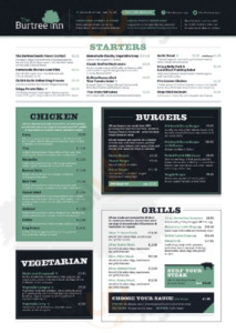 Burtree Inn, Darlington - Burtree Lane - Menu and Prices