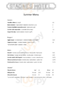 St Agnes Hotel & Restaurant, St Agnes - 11 Churchtown | Menu and Prices