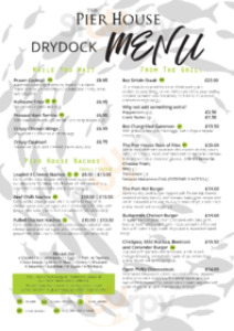 The Pier House, Westward Ho! - Merley Road | Menu and Prices