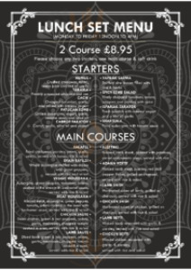Ely Turkish Restaurant & Meze Bar, Ely - 33 Forehill - Menu and Prices