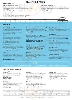 Deal Pier Kitchen, Deal - Deal Pier Beach Street | Menu and Prices