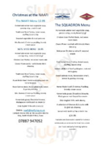 Naafi Restaurant & The Squadron Mess Bar, Epping - Menu, prices ...