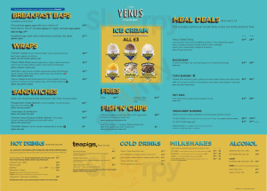 Venus Cafe, Bigbury-on-Sea - Lower Car Park Warren Road - Menu and Prices