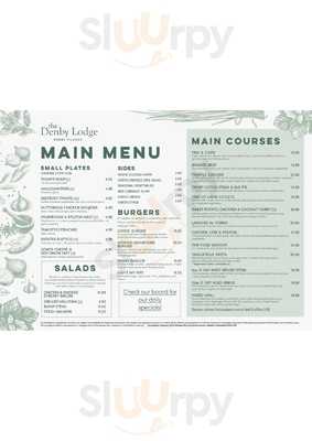 The Denby Lodge, Denby - The Denby Lodge Church Street | Menu and Prices