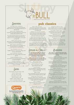 The Bull, Broughton Astley - 2 Main Street | Menu and Prices