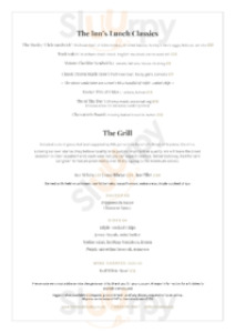 The Inn At Huxley, Huxley - Huxley Lane - Menu and Prices