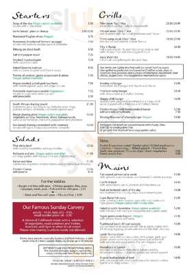 The Percy Arms, Chilworth - 75 Dorking Road - Menu and Prices