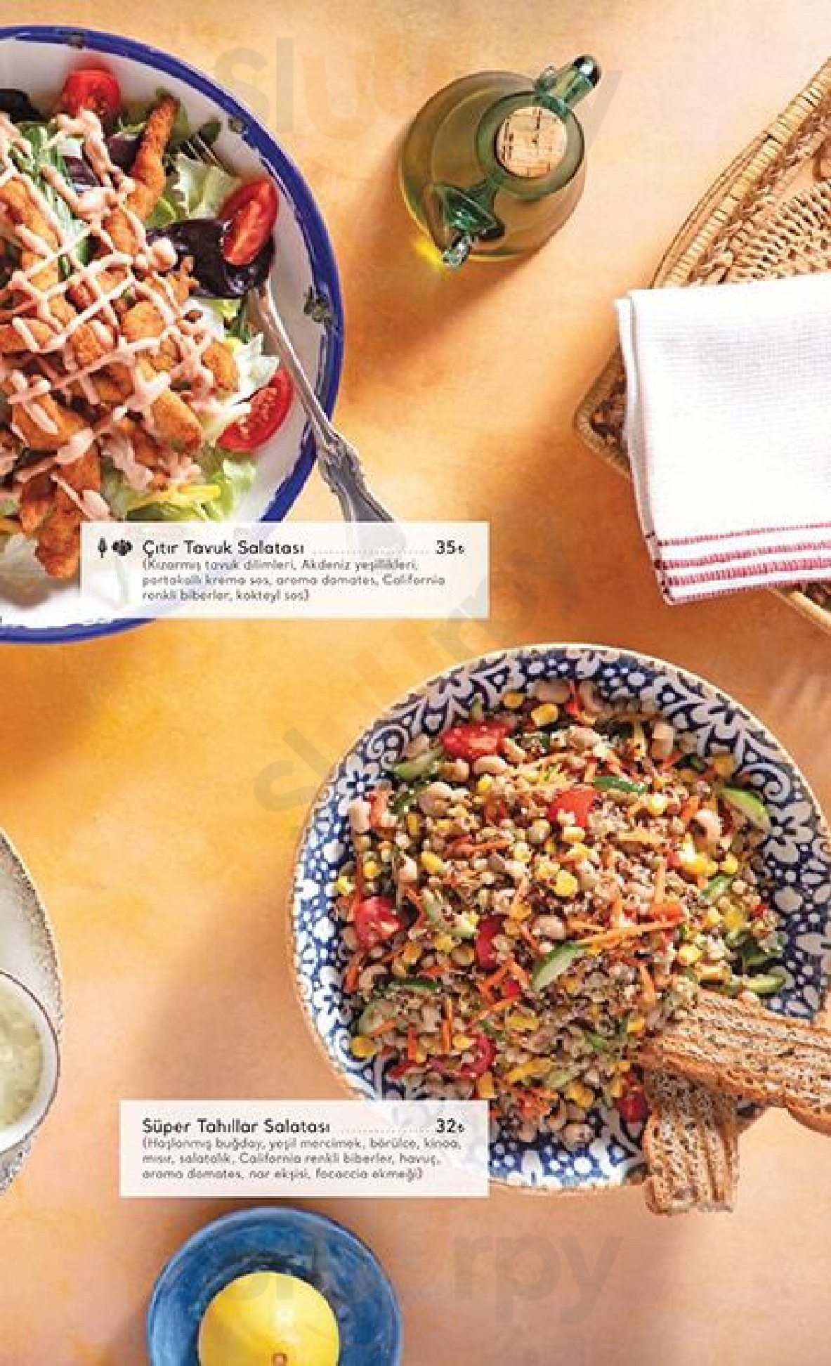 Cookshop menù, İstanbul - Main Menu | Sluurpy