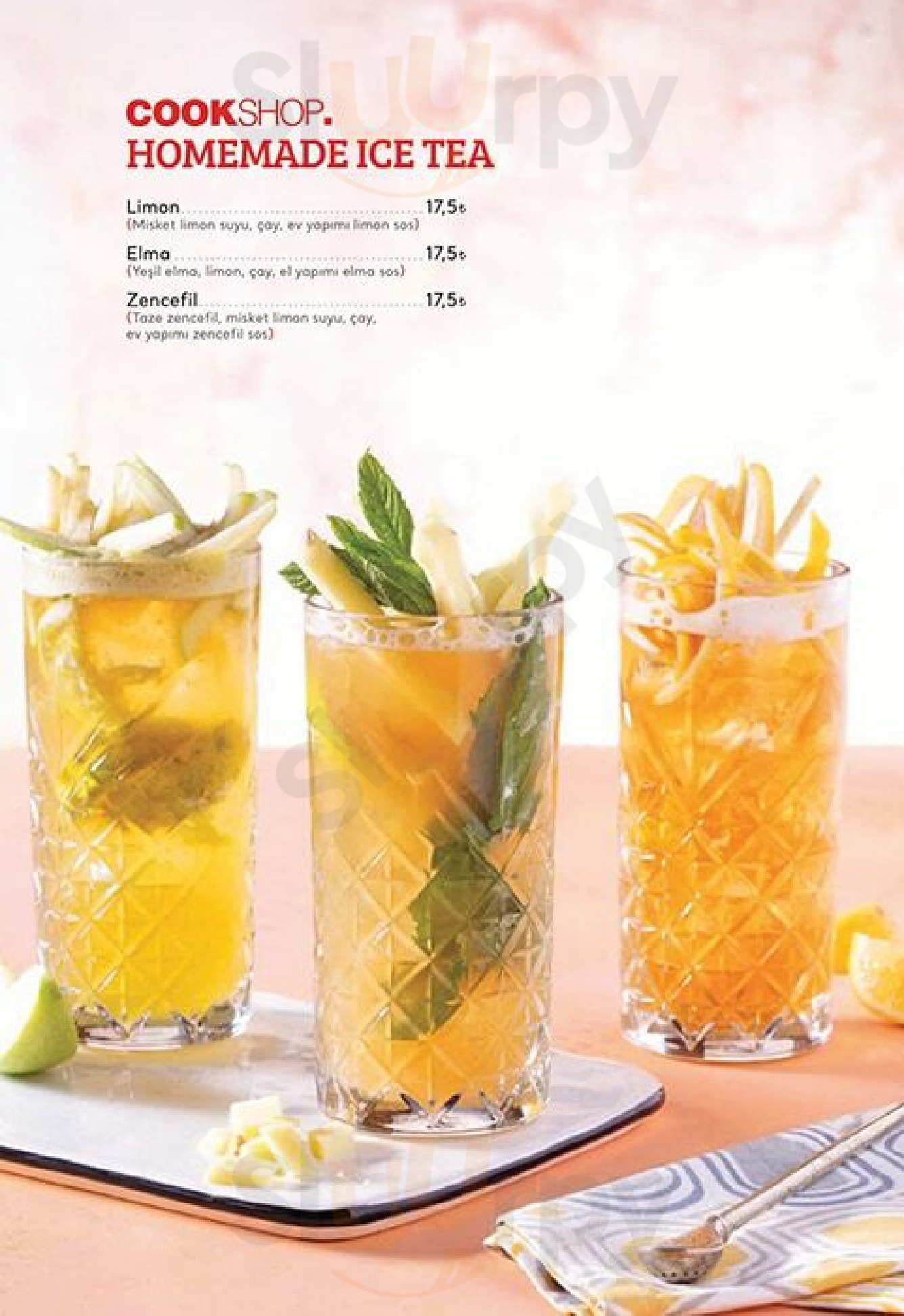 Cookshop menù, İstanbul - Main Menu | Sluurpy