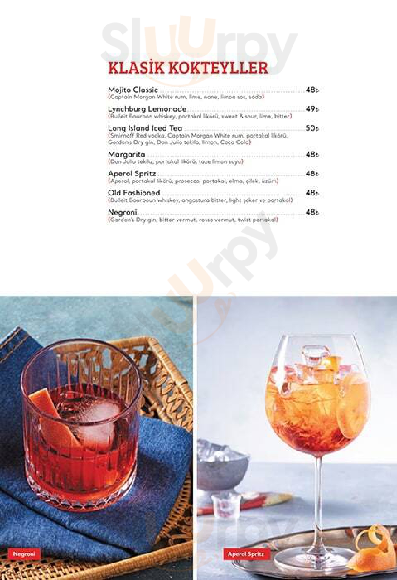 Cookshop menù, İstanbul - Main Menu | Sluurpy